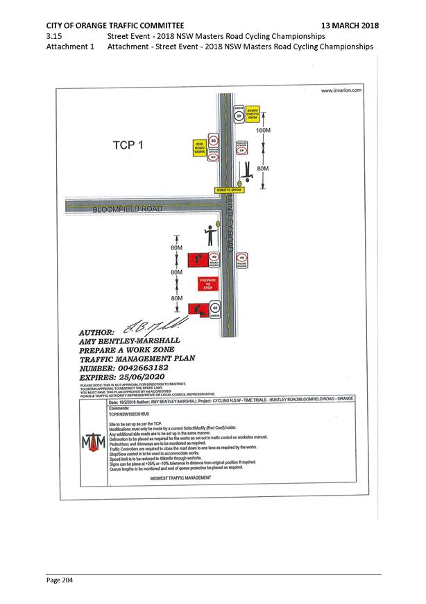 Agenda of Infrastructure Policy Committee - 3 April 2018